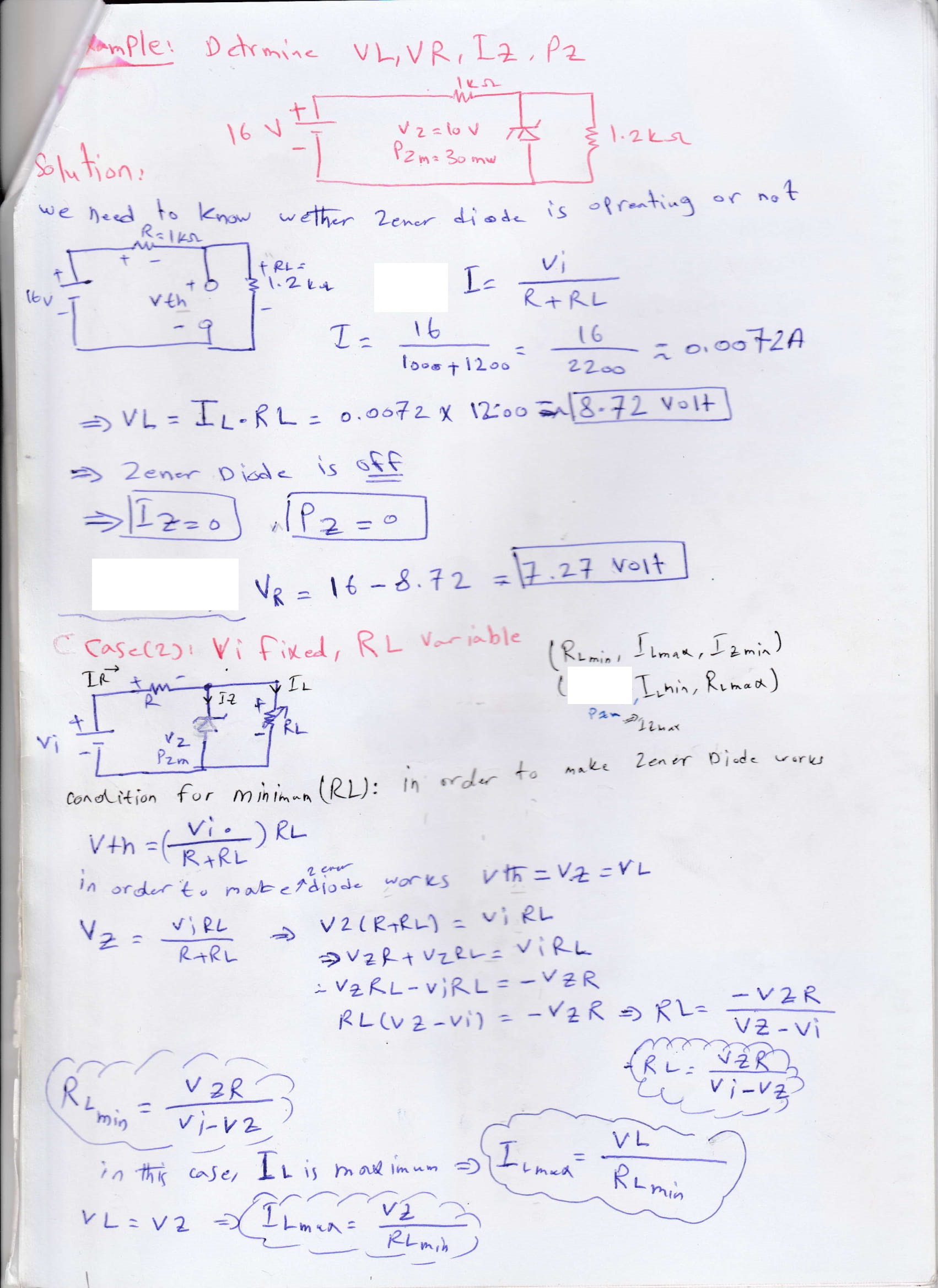 Solved What would be the result if RL was 8 ﻿KOHM? | Chegg.com