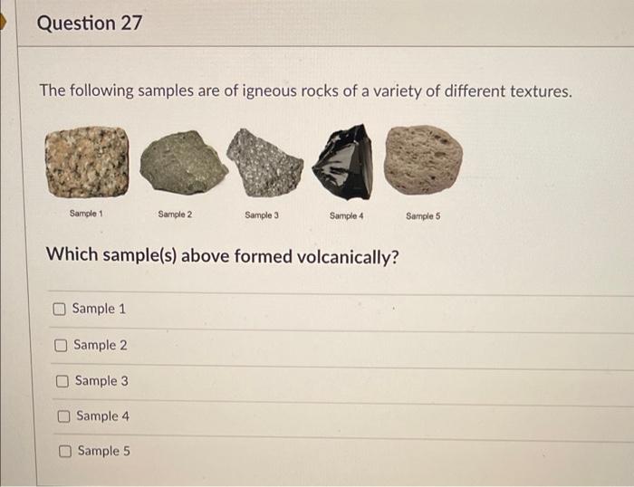 Solved Question 38 Sample 1 Sample 2 Sample 3 Sample 4 | Chegg.com