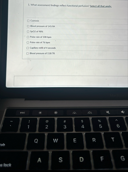 Solved What assessment findings reflect functional | Chegg.com