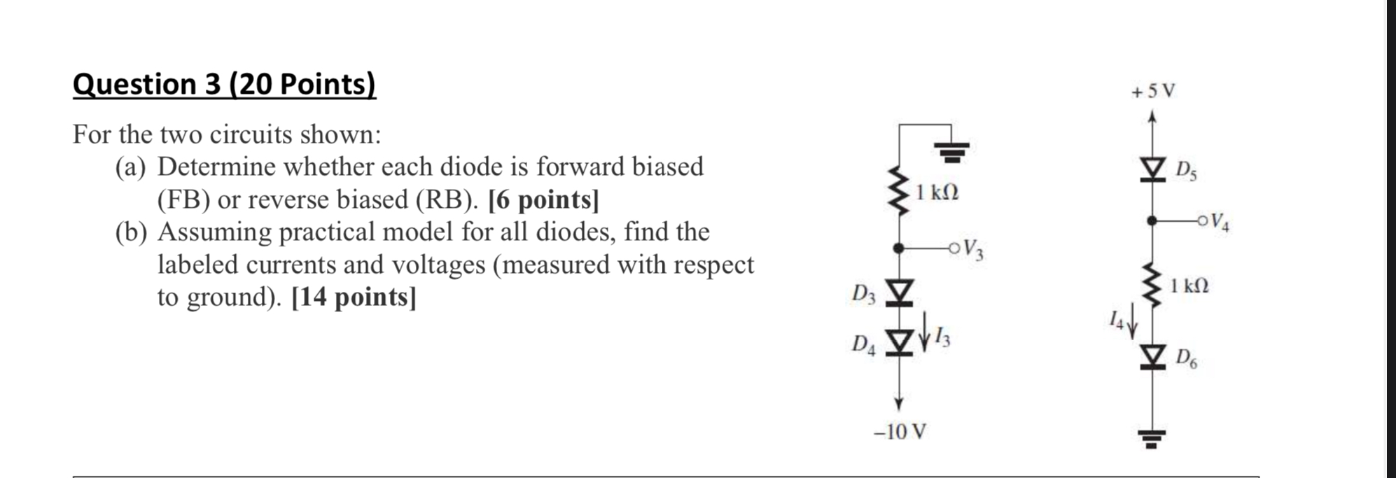 Solved For the two circuits shown:(a) ﻿Determine whether | Chegg.com