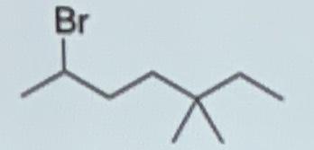 Solved Captionless Image to. 2-bromo-5,5-dimethylheptane b. | Chegg.com