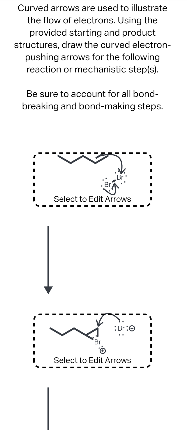 Solved Curved arrows are used to illustrate the flow of | Chegg.com