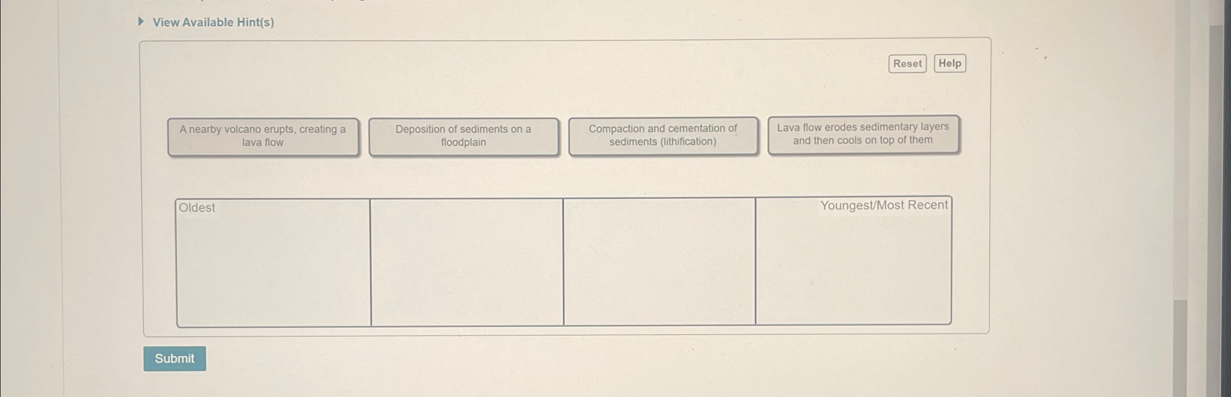 Solved View Available Hint(s)ResetHelp ﻿Deposition of | Chegg.com