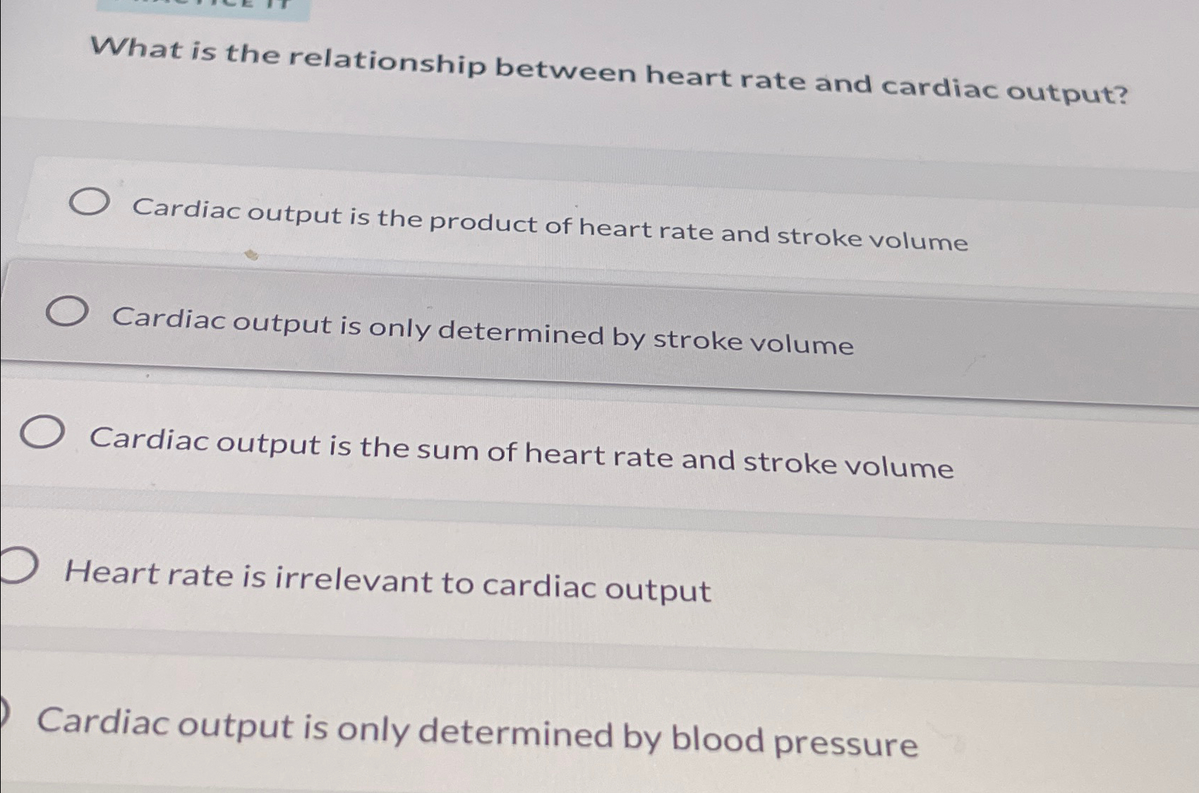 What is the relationship between heart rate and | Chegg.com