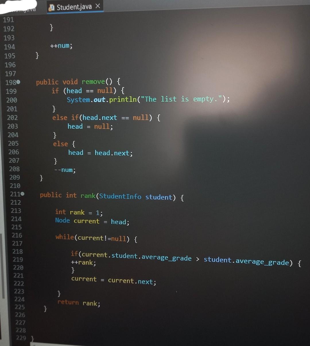 lass StudentInfo \{ public int id; public String | Chegg.com