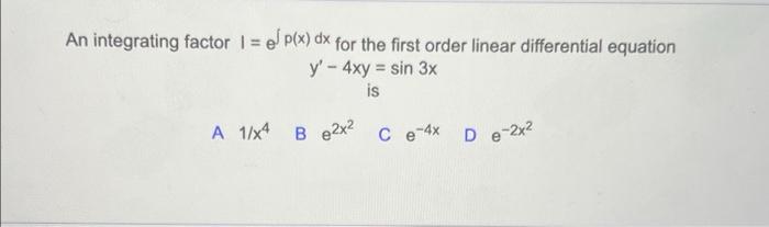 Solved The integral x² arctan x dx can be solved using | Chegg.com