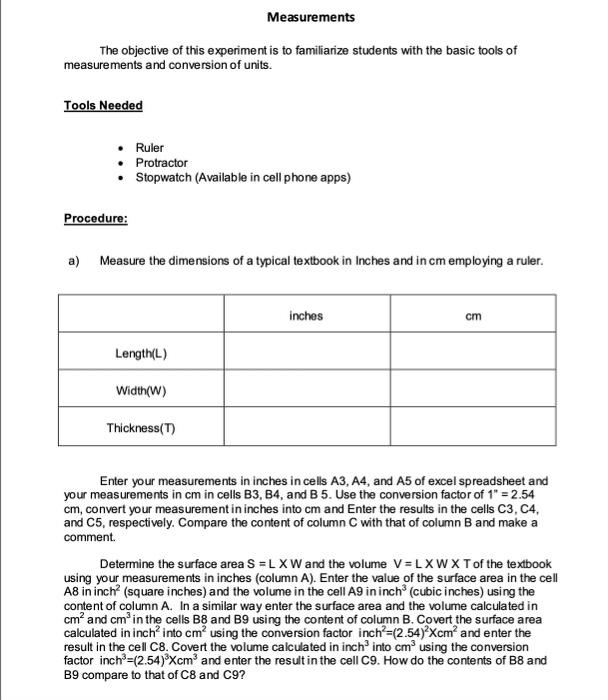 Solved The objective of this experiment is to familianize | Chegg.com