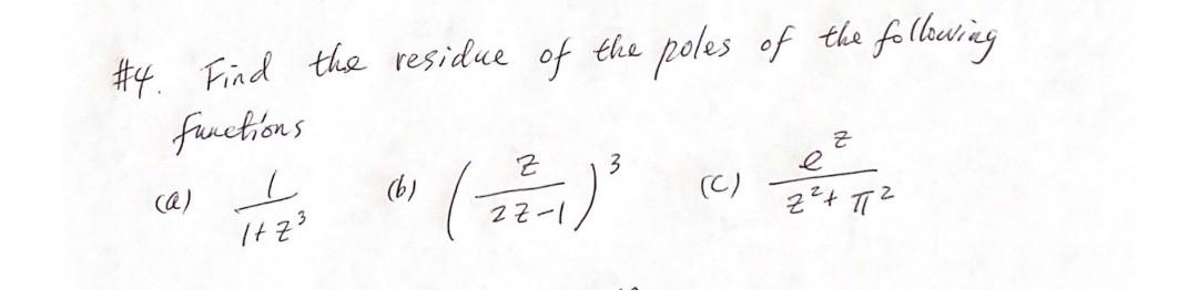 Solved This is a complex variables question, please explain | Chegg.com