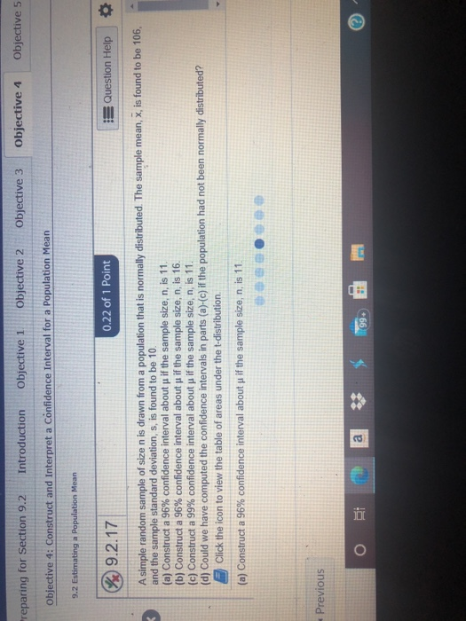 Solved reparing for Section 9.2 Introduction Objective 1 | Chegg.com
