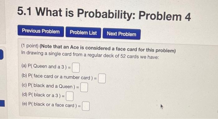 Solved (1 point) For each problem, select the best response. | Chegg.com
