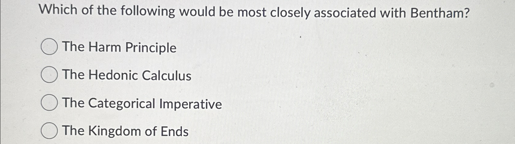 Solved Which of the following would be most closely | Chegg.com