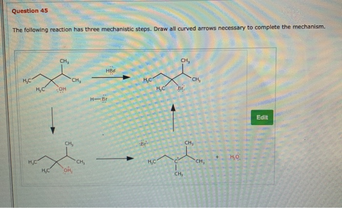 Solved 6.51a2 Provide curved arrows consistent with the | Chegg.com