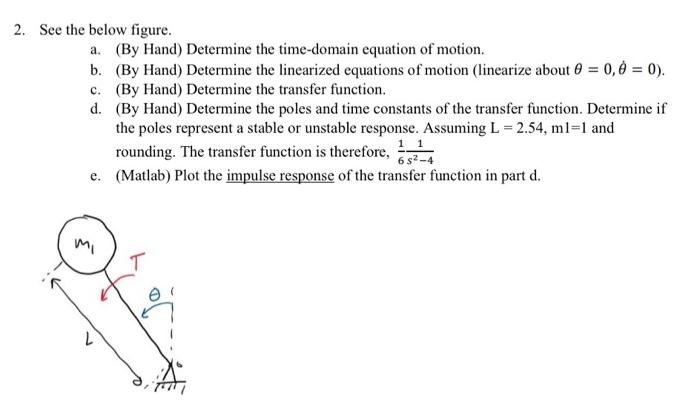 Solved See the below figure. a. (By Hand) Determine the | Chegg.com