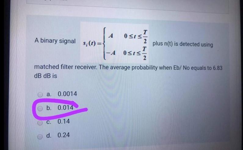 Solved A signal x(t)=Acos(6283t) is applied to a Delta | Chegg.com