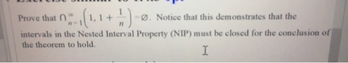 Solved Prove that Ø. Notice that this demonstrates that the | Chegg.com