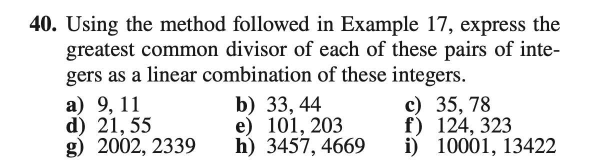 Solved Using the method followed in Example 17, ﻿express | Chegg.com
