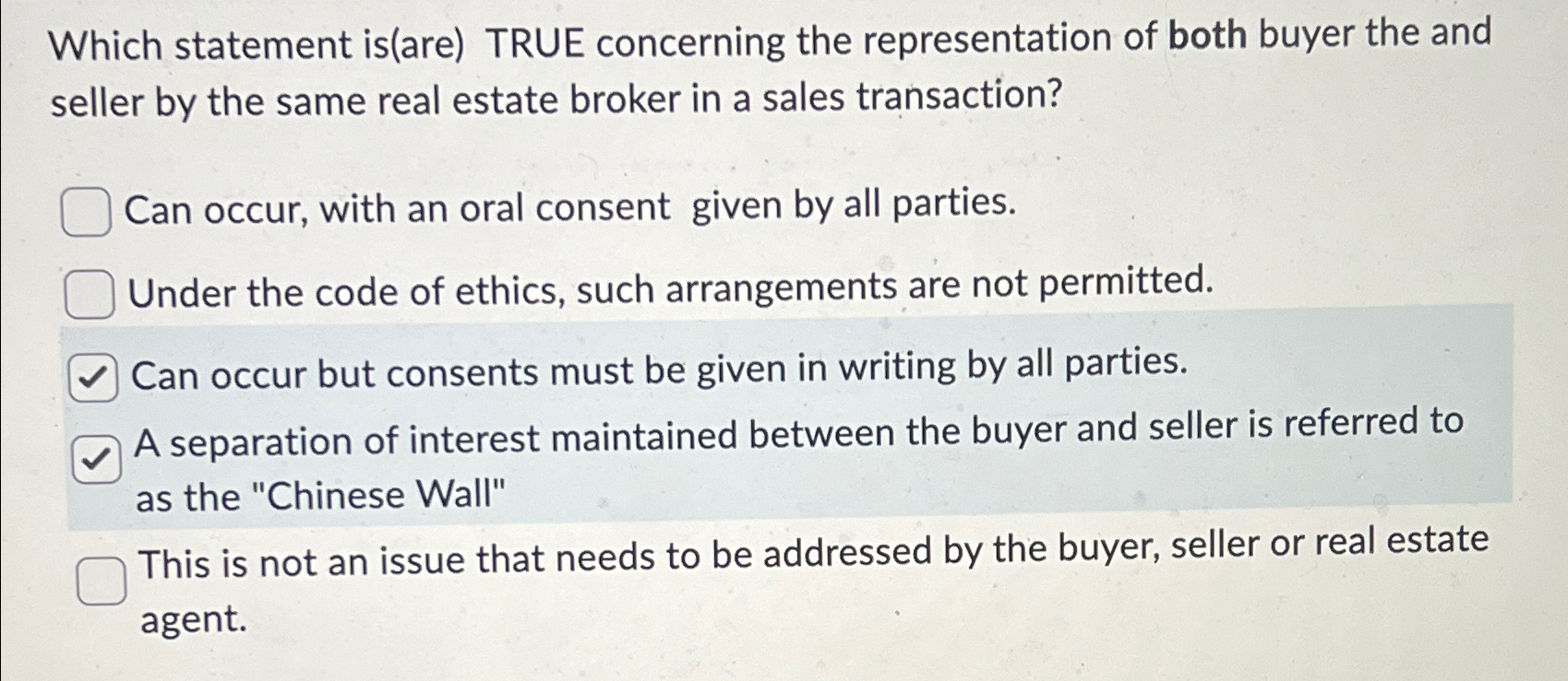 Solved Which statement is(are) ﻿TRUE concerning the | Chegg.com