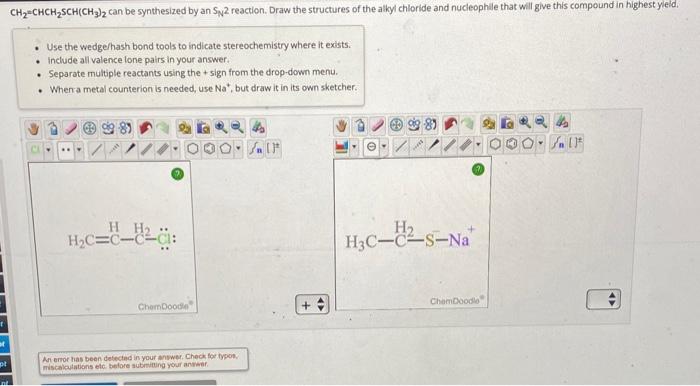 - Use the wedge/hash bond tools to indicate | Chegg.com
