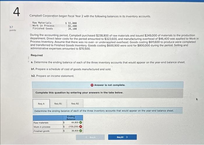 Solved Use a horizontal statements model to indicate how | Chegg.com