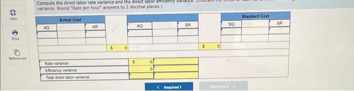 Solved Camila Company has set the following standard cost | Chegg.com