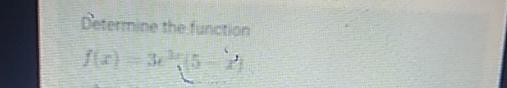 Solved Determine the functionf(x)=3x+5 | Chegg.com