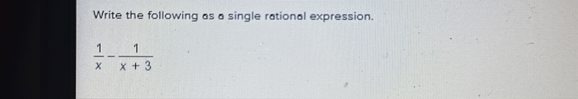 Solved Write the following os a single rational | Chegg.com