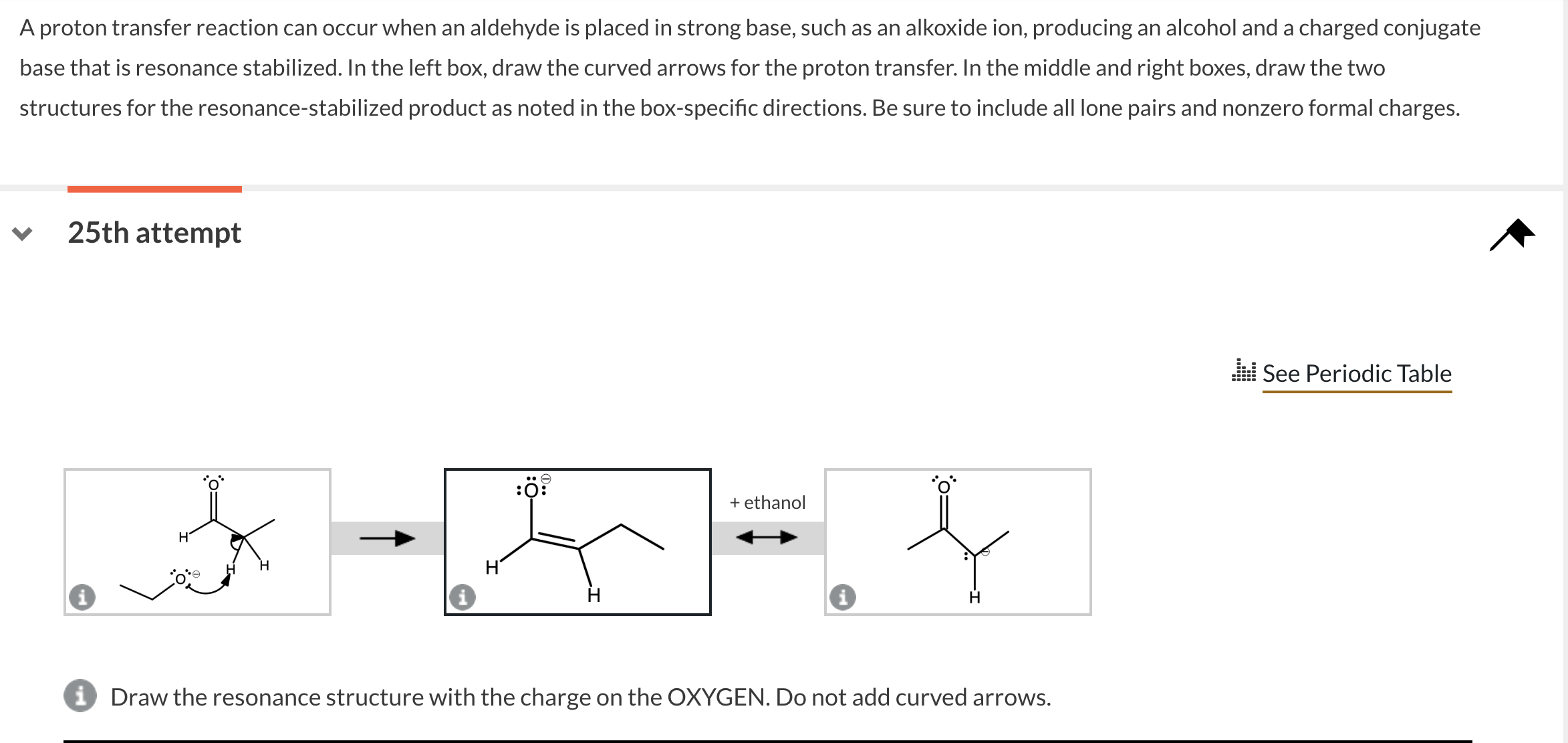 Solved A proton transfer reaction can occur when an aldehyde | Chegg.com