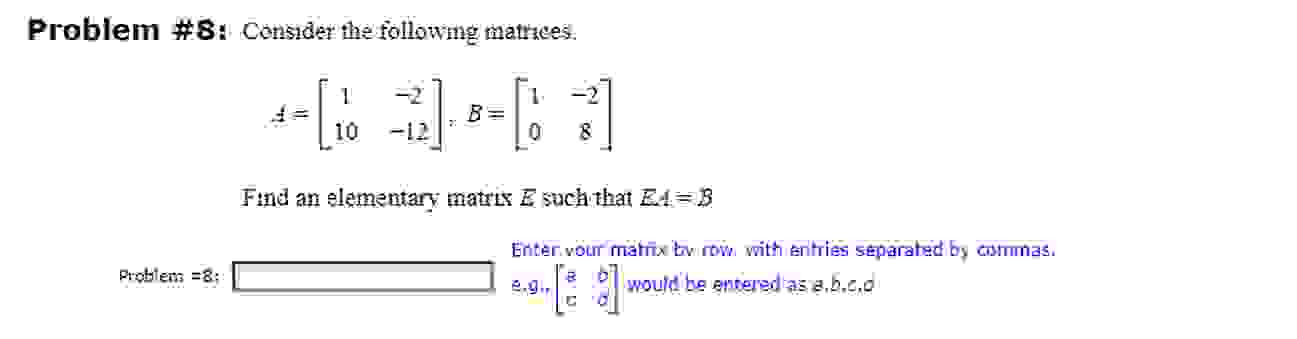 Solved Problem #8: Consider the followng | Chegg.com Solved Problem #8: Consider the followng | Chegg.com