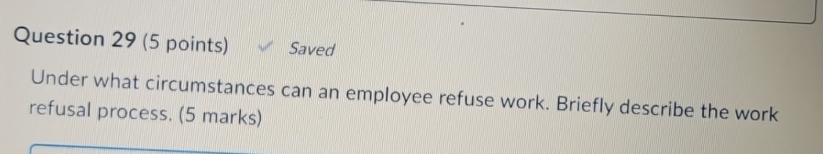 Solved Question 29 (5 ﻿points)SavedUnder what circumstances | Chegg.com