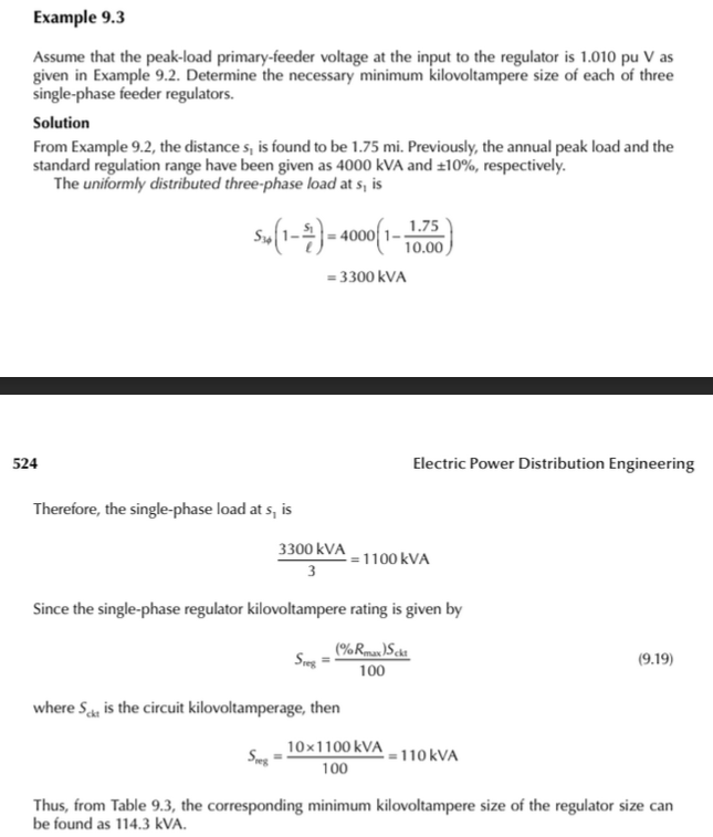 Solved 9.5 - ﻿Repeat Example 9.3, ﻿assuming 336.4 ﻿kcmil | Chegg.com