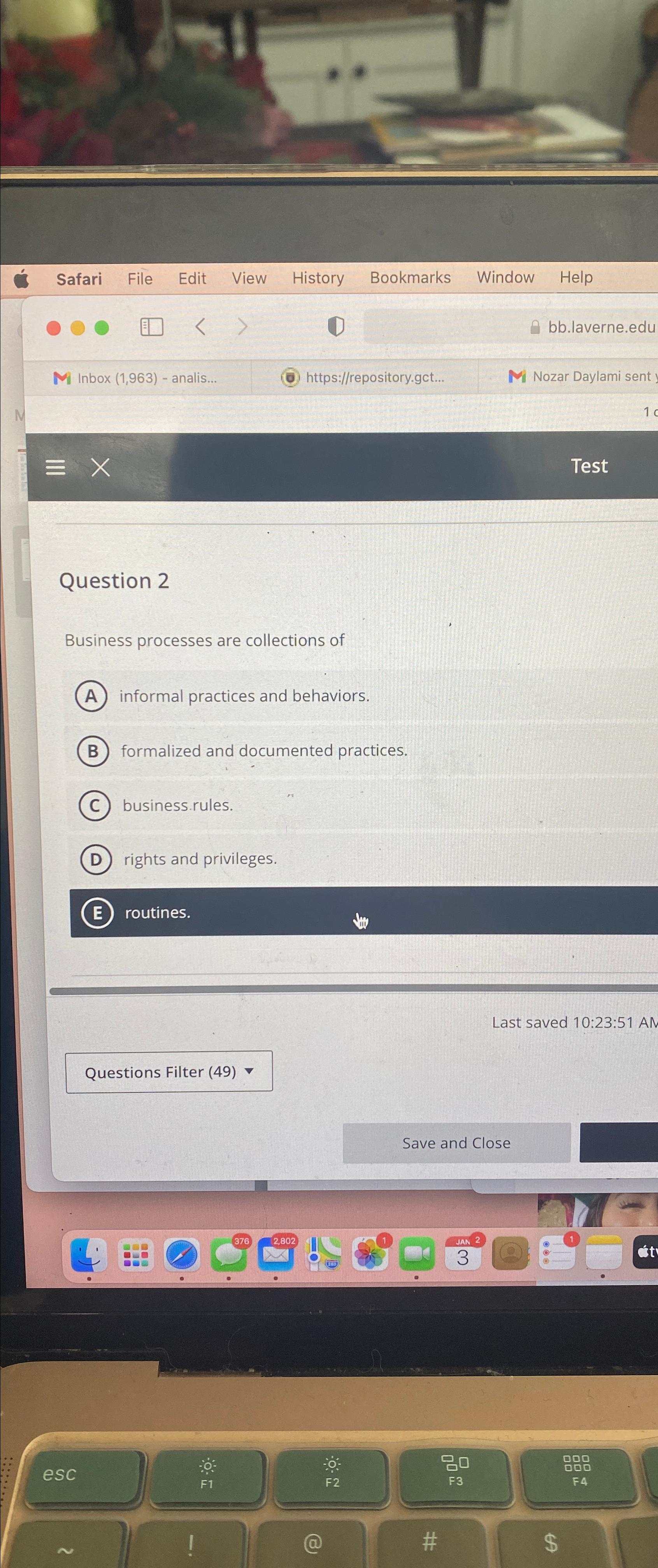 Solved Question 2Business processes are collections | Chegg.com