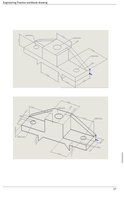 Solved Engineering Practise workbook drawing Exercise 1 | Chegg.com