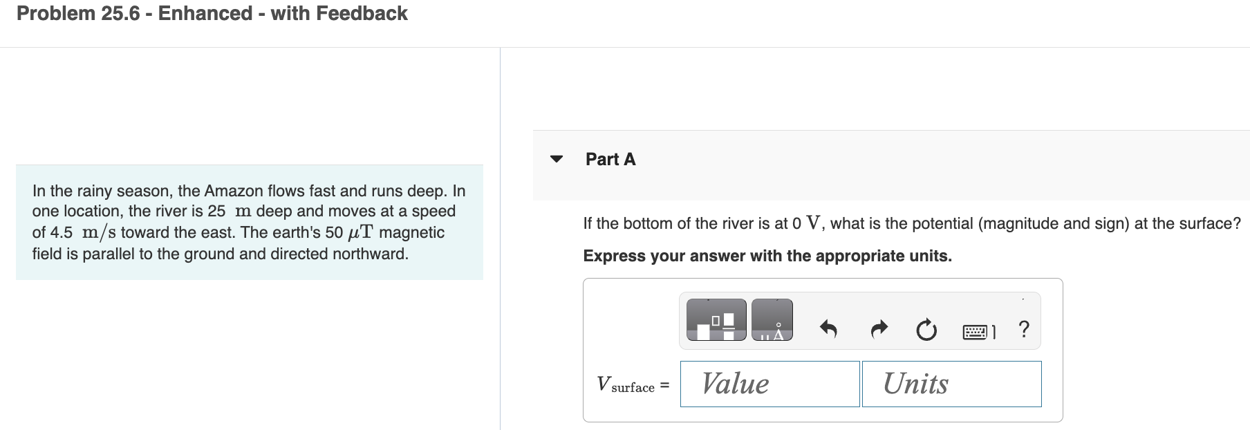Solved Problem 25.6 - ﻿Enhanced - ﻿with FeedbackIn the rainy | Chegg.com