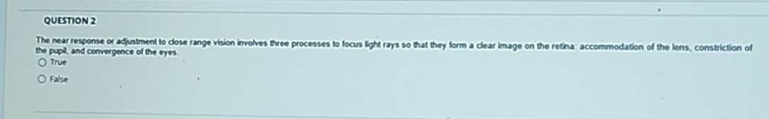 Solved QUESTION 2The near response or adjustment to dose | Chegg.com