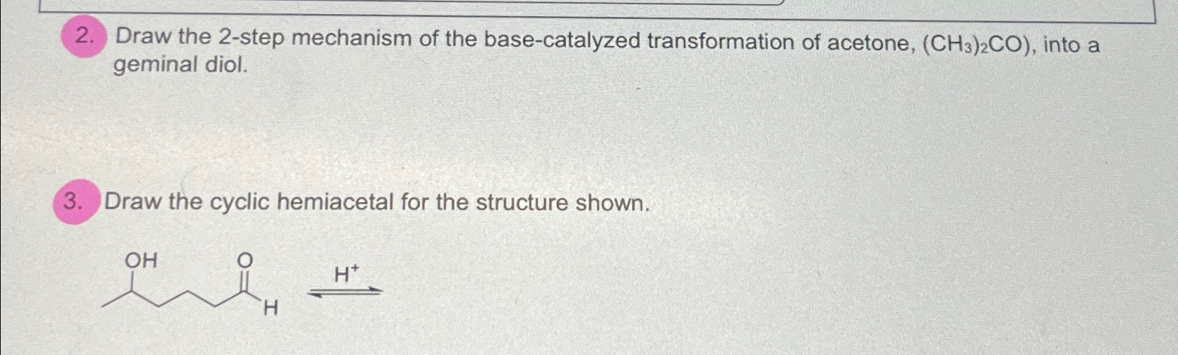 Solved Draw the 2 -step mechanism of the base-catalyzed | Chegg.com