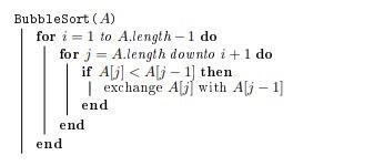 Solved BubbleSort is a well-known but inefficient sorting | Chegg.com