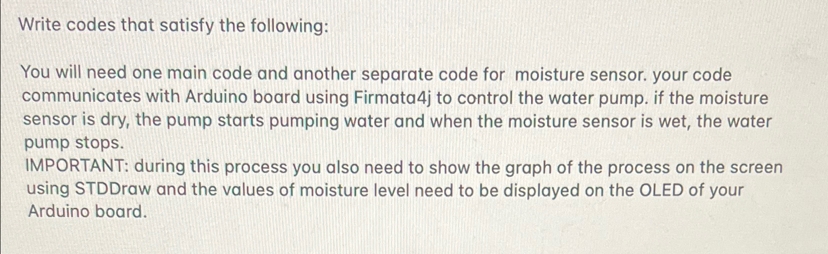 Solved Write codes that satisfy the following:You will need | Chegg.com