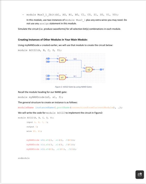 Solved CEN212 Lab Experiment 3 (Part 1) Pre-Lab Port Naming | Chegg.com