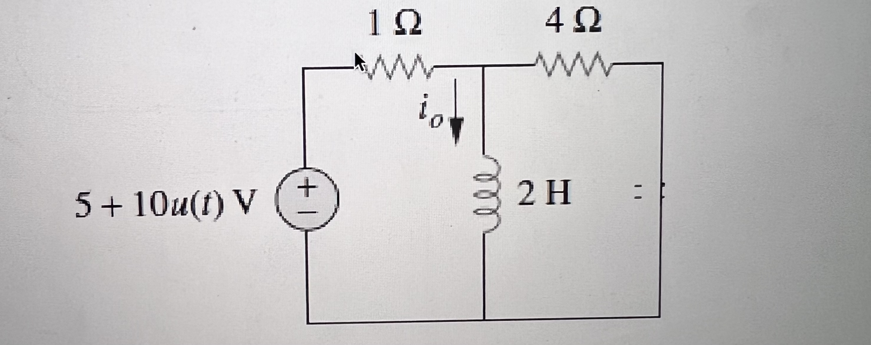 Solved In the following circuit use the differential | Chegg.com