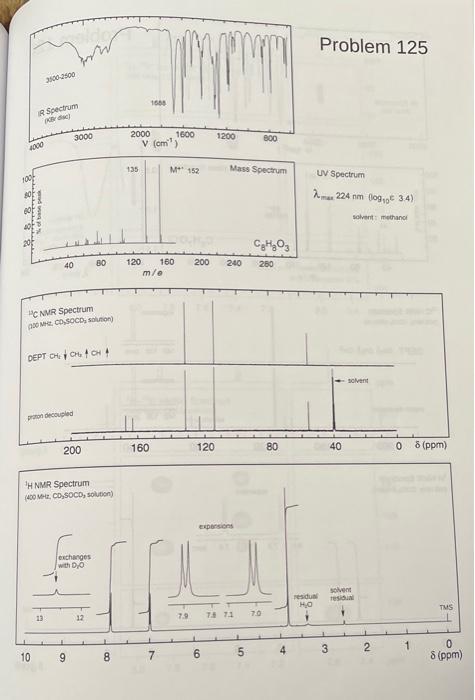 Solved Problem 125 | Chegg.com