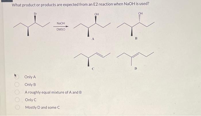 Solved what product or products are expected from an E2 | Chegg.com