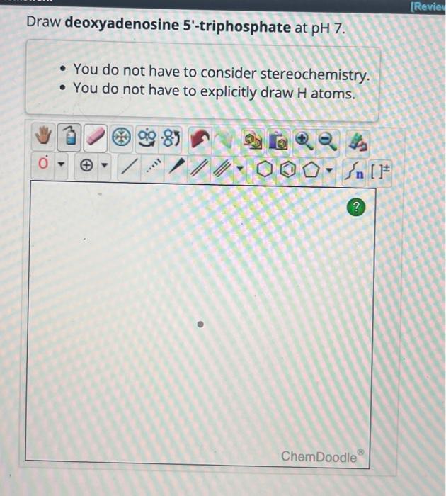 Solved Draw the nucleoside adenosine from RNA. - You do not | Chegg.com