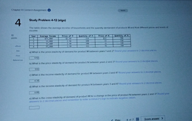 Solved Chapter 4 Connect Assignment ( 6sater410 | Chegg.com Solved Chapter 4 Connect Assignment ( 6sater410 | Chegg.com