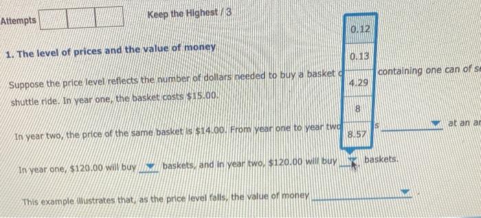 Solved Suppose the price level reflects the number of | Chegg.com