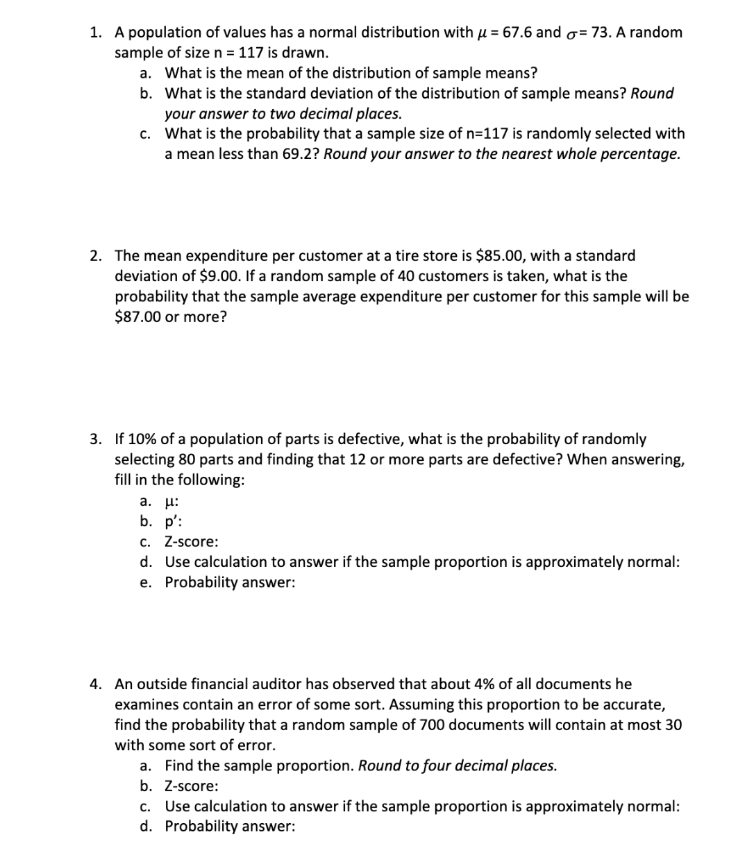 Solved 1. ﻿A population of values has a normal distribution | Chegg.com