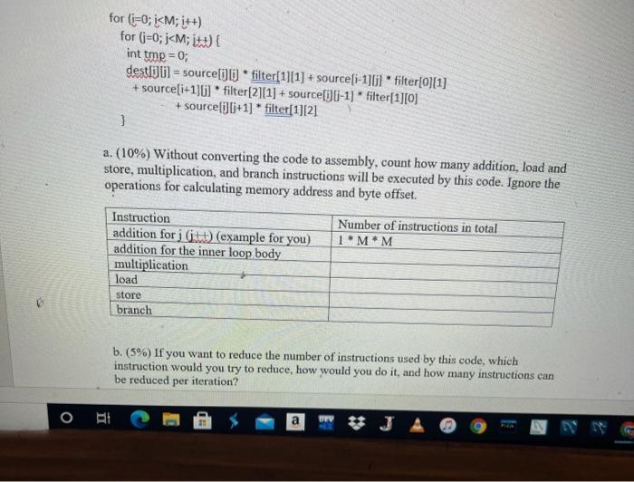 Solved 7. (15%) Image convolution perform 3x3 filtering of | Chegg.com