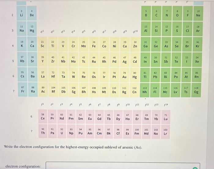 Solved Wr electron configuration: | Chegg.com