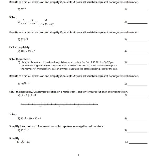 Solved Rewrite as a radical expression and simplify if | Chegg.com