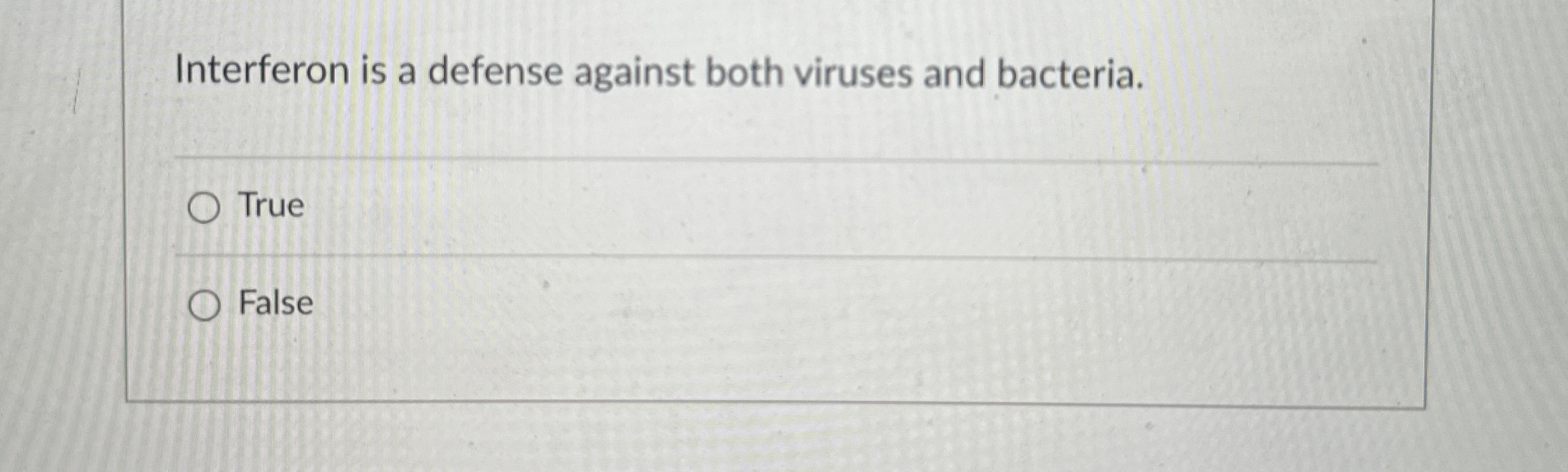 Solved Interferon is a defense against both viruses and | Chegg.com
