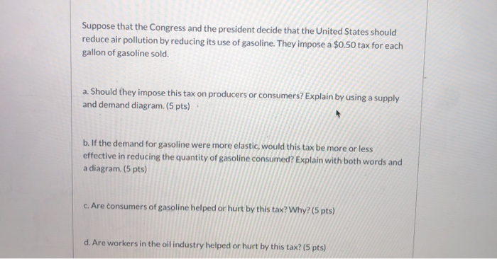 Solved Suppose that the Congress and the president decide | Chegg.com